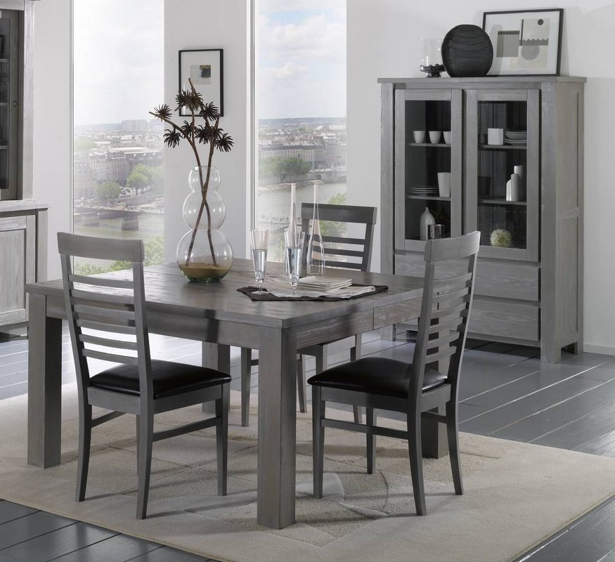 TABLE CARRÉE 130X130 VOLDA - Decopin